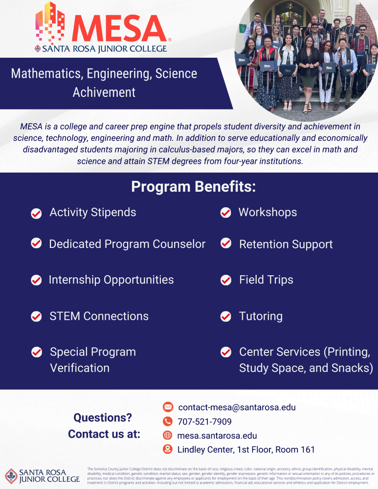 MESA Program Benefits | MESA